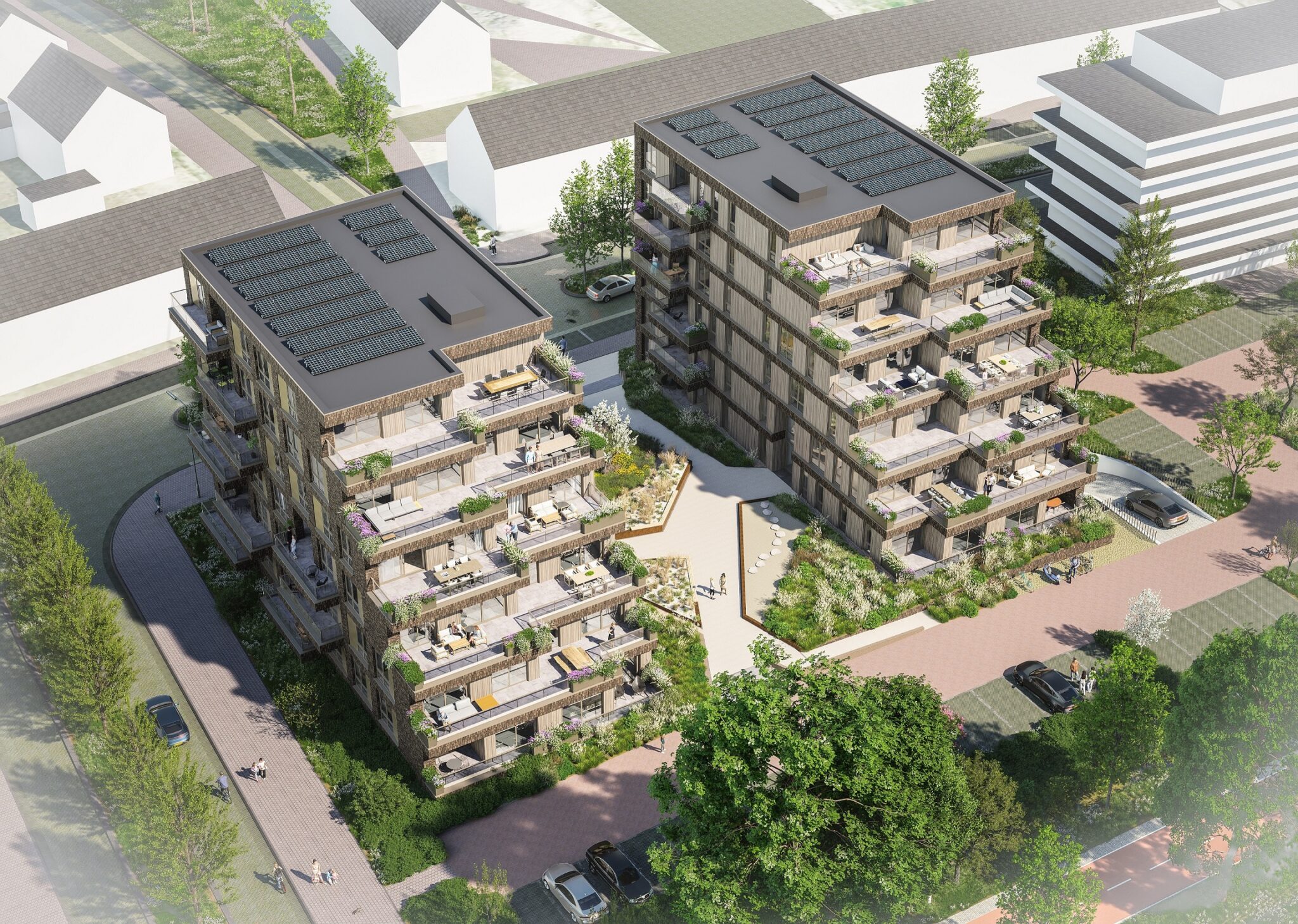 42 appartementen "Greunzicht" - Bouwbedrijf van Ree