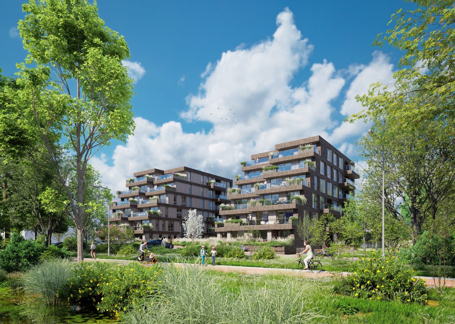 42 appartementen "Greunzicht" - Bouwbedrijf van Ree